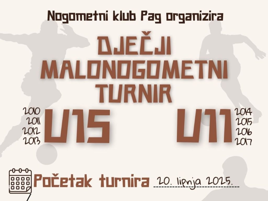 NK Pag najavljuje prvi Dječji malonogometni turnir na Pagu - Radio Pag